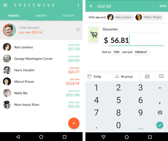 Divisez facilement les factures entre amis avec cette app