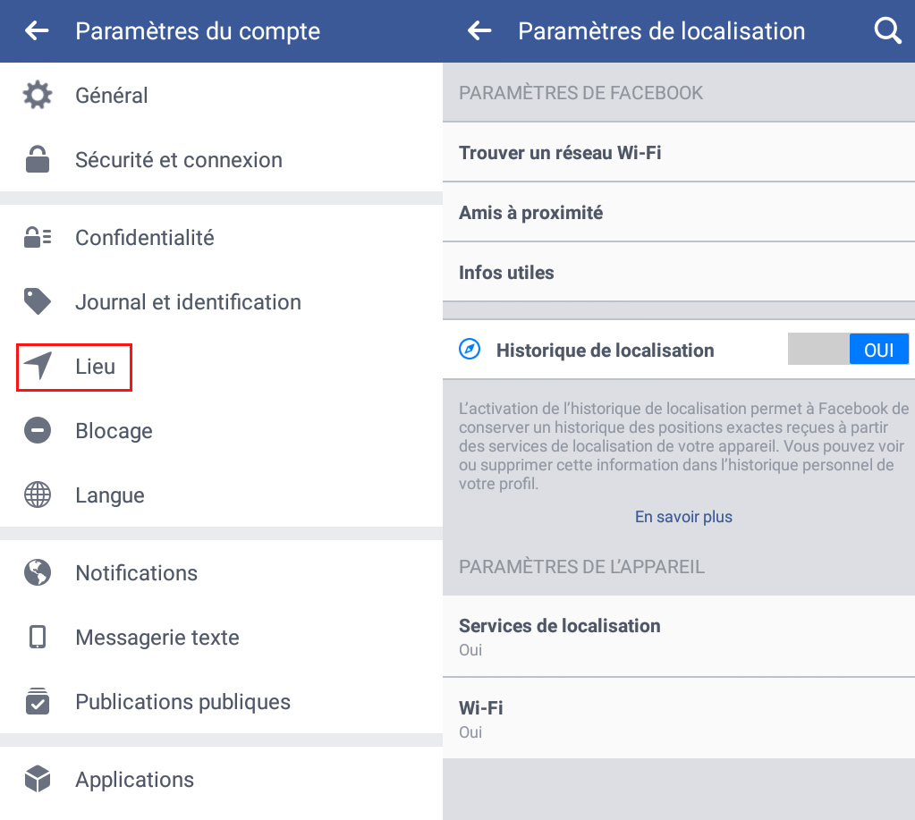 Facebook vous permet de trouver un réseau Wi-Fi à proximité