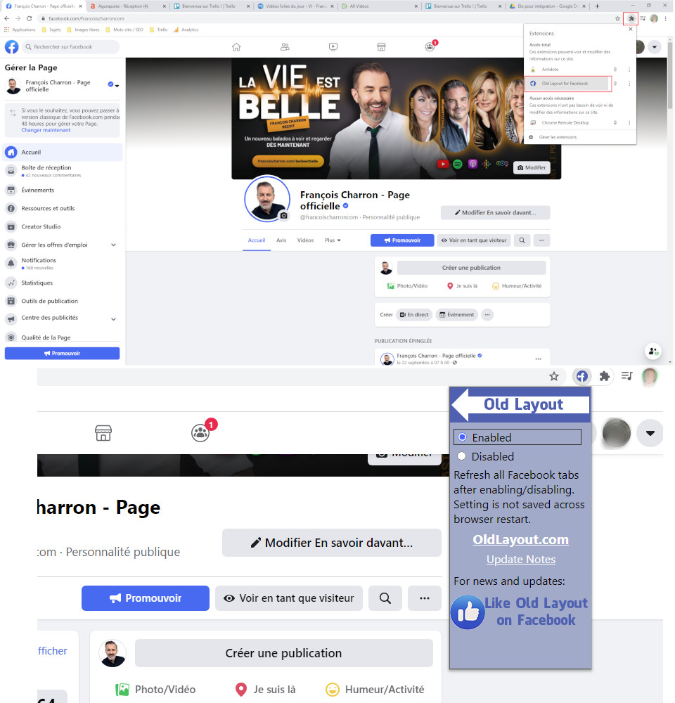 Revenez à l'ancienne interface de Facebook sur ordi avec cette extension