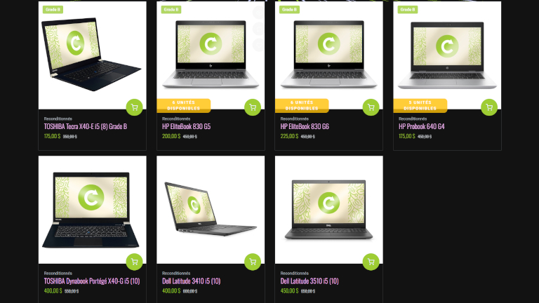 Obtenez un de ces ordinateurs en promotions et sans taxes d'Insertech!