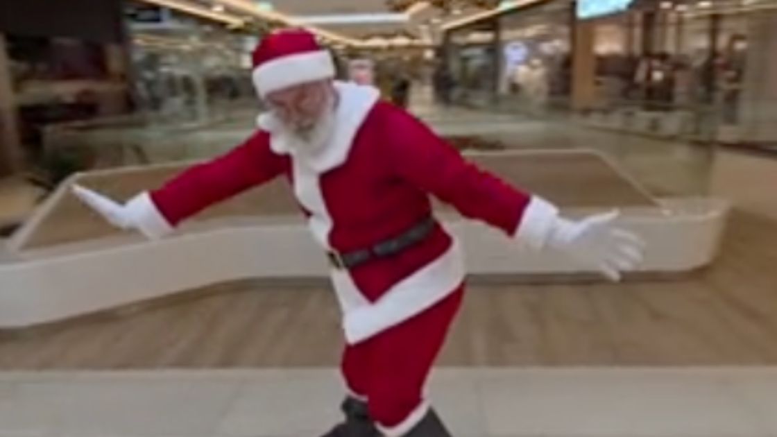 Un Père Noël en forme