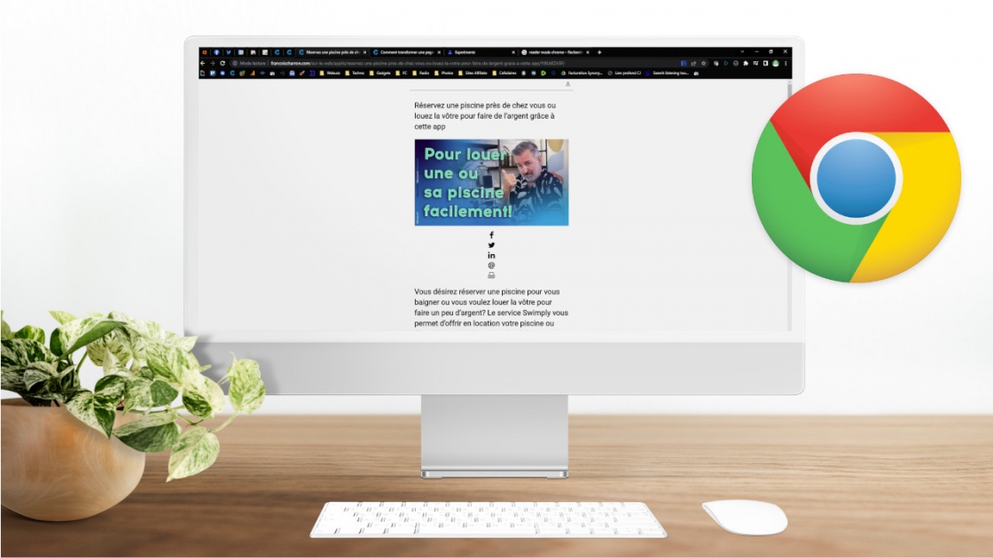 Comment transformer une page web pour être lue plus facilement dans ...