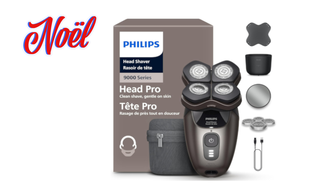 Gagnez le rasoir Philips Pro 9000 Series : L'outil ultime pour un crâne zéro défaut, tout en ...