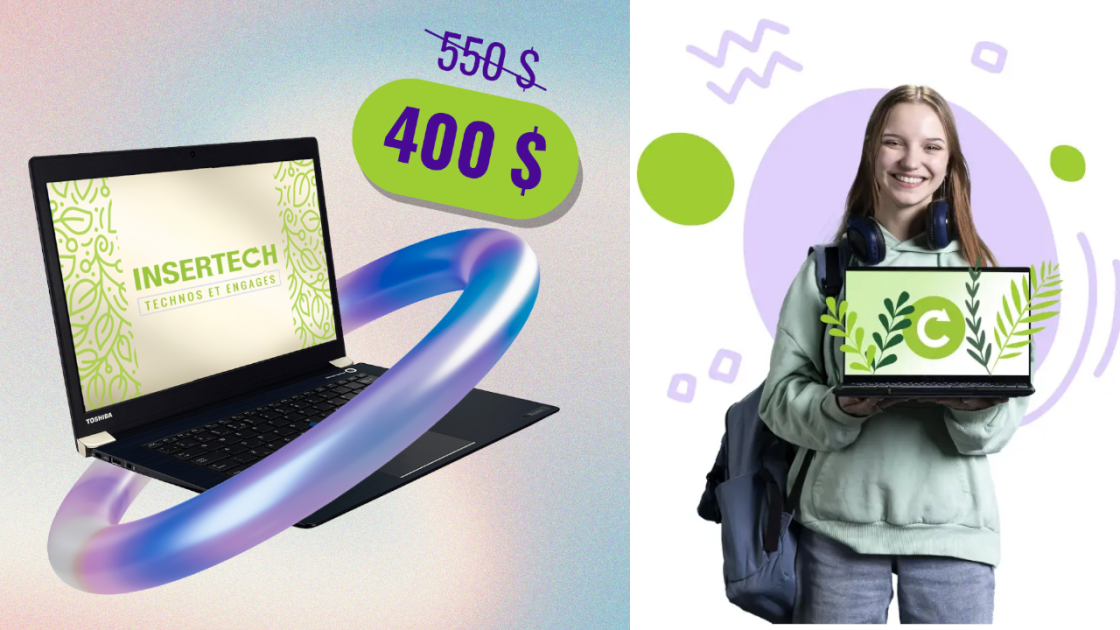 Obtenez un de ces ordinateurs en promotions et sans taxes d'Insertech!