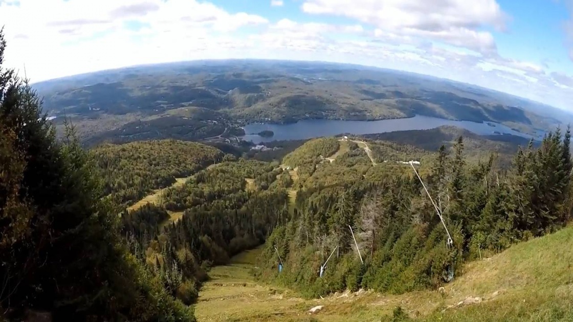 Sentier Qui Offre Une Des Plus Belles Vues Des Laurentides