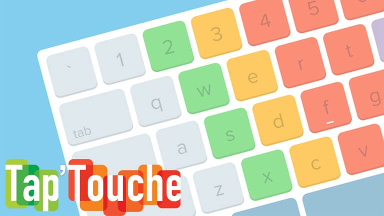 Entraînez-vous à taper efficacement et gratuitement avec Tap'Touche!
