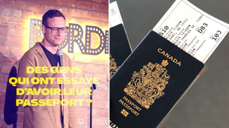 L’humoriste Louis T pense savoir la raison derrière la crise des passeports