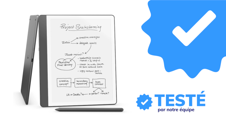 Kindle Scribe: Prenez des notes manuscrites sur la plus grosse liseuse!
