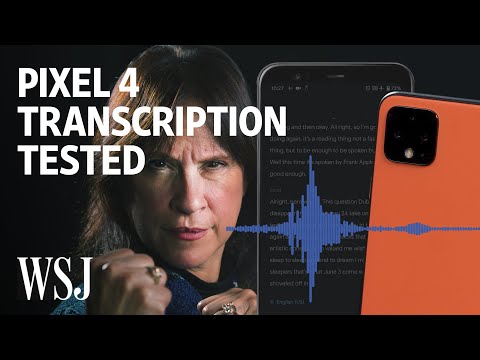Le Google Pixel 4 vs la femme qui parle le plus vite au monde