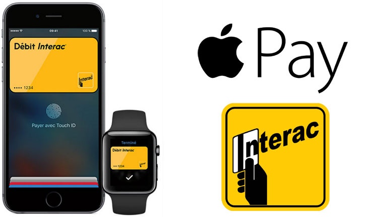Payez crédit ou Interac avec votre iPhone et Apple Pay