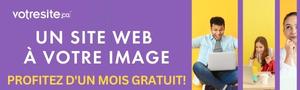 Faites votre site Web ou boutique en ligne avec votresite.ca!